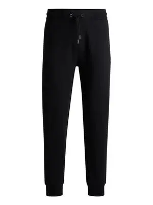 Hugo Boss Closed Hem Fleece Jogging Bottoms1 - Black