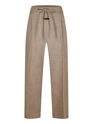 Fear Of God Wide Leg Trousers - Nude