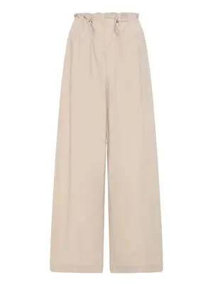 ST. AGNI Elasticated Waist Wide Leg Trousers - No