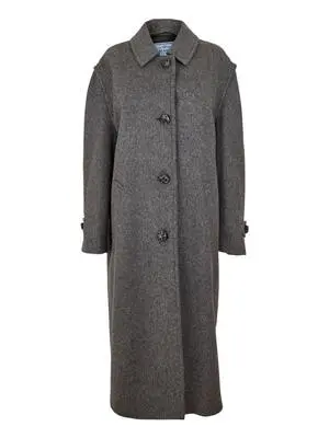 Prada Long Coat - Black