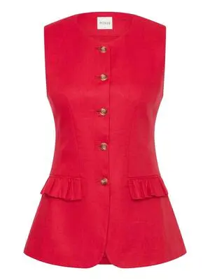 Posse Matilda Vest - Red