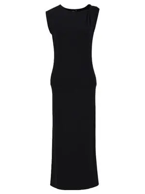 Barbour Sleeveless Round Neck Maxi Dress - Black