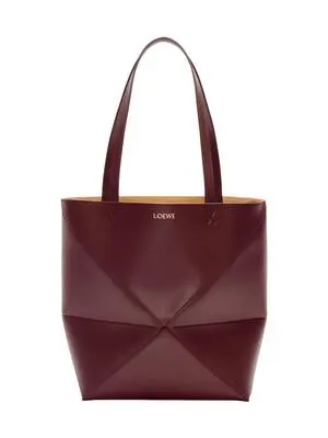 Loewe Loewe Puzzle Fold Tote Bag Red