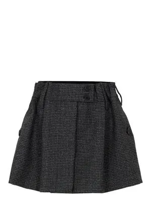 Prada Mini Skirt - Black