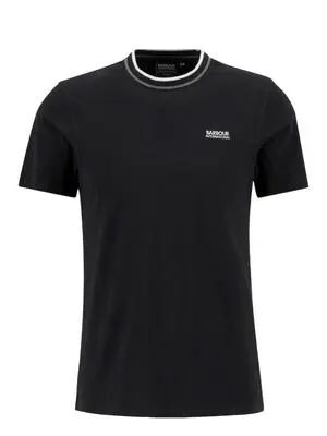 Barbour Buxton Tipped T-shirt - Black