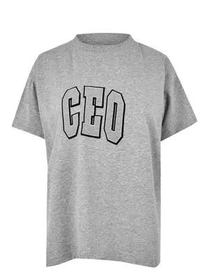 Balenciaga Boxy T-shirt - Gray