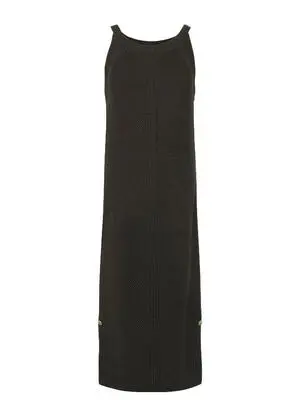Barbour Barbour Dakota Knitted Midi Dress Envy