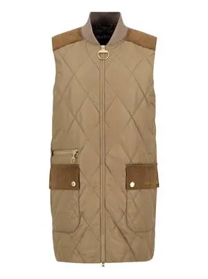 Barbour Lydia Quilted Gilet - Brown