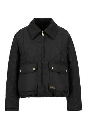 Barbour Long-sleeved Quilted Jacket - Black