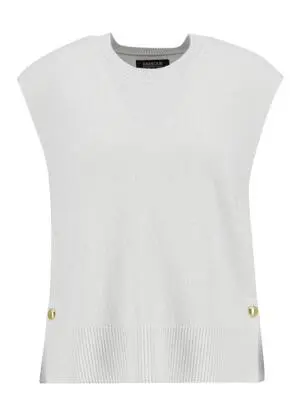 Barbour Crew Neck Sweater - White