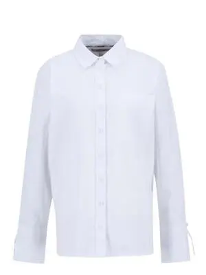BARBOUR Barbour Long Sleeve Shirt With Button Fastening And Curved Hem