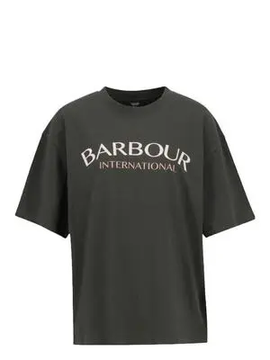 Barbour International Logo T-shirt - Black
