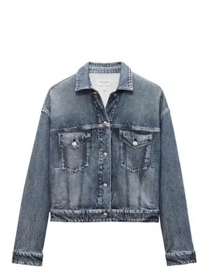 RAG & BONE Rag & Bone Long-Sleeved Denim Jacket