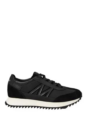 MONCLER Moncler Low-Top Sneakers With Suede And Fabric Accents