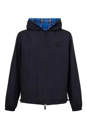 Burberry Reversible Hooded Jacket - Black