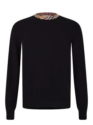 BURBERRY Burberry Crew Neck Long Sleeve Knit Sweater