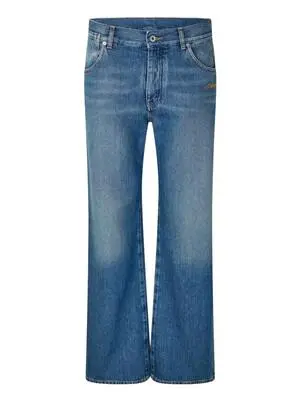 OFF-WHITE Off-White Wide Leg Jeans