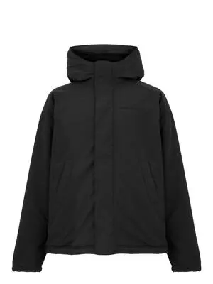 Canada Goose Hooded Fleece Jacket - Black