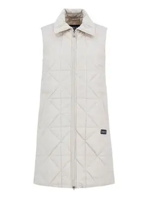 Barbour Quilted Vest - White