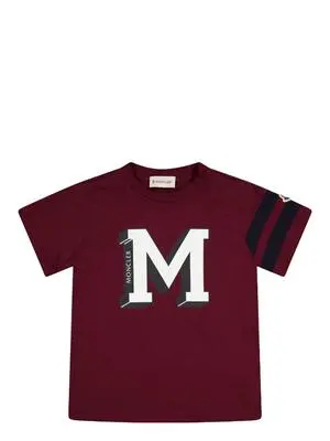 Moncler Logo Crew Neck T-shirt - Brown