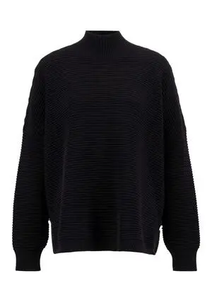 Barbour Kaia Funnel Neck Jumper - Black