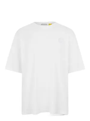 Moncler Logo Crew Neck T-shirt - White
