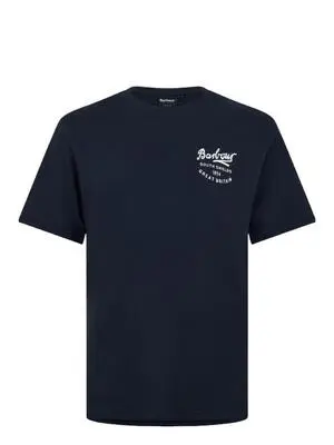 Barbour Script Graphic T-shirt - Navy