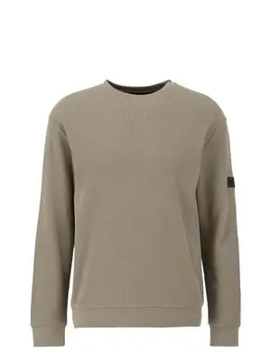 Barbour Curve Crew Sweatshirt - Brindle