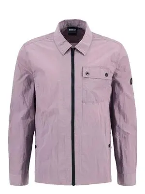 Barbour Inline Zip-through Overshirt - Pink