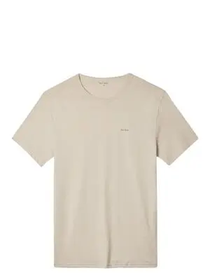 Paul Smith Logo Crew Neck T-shirt - Nude