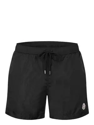 Moncler Logo Swim Shorts - Black