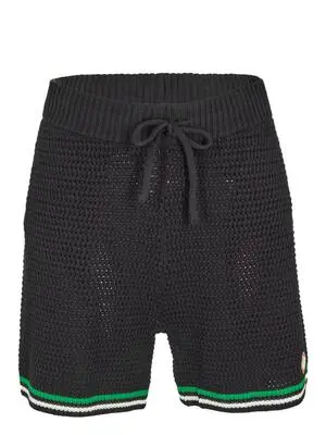 CASABLANCA Casablanca Logo Crochet Shorts