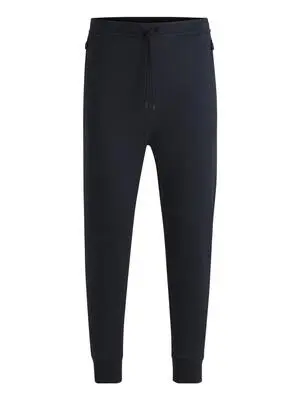 Hugo Boss Solid Color Fashion Sports Pants - Black