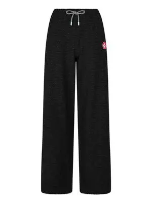 Casablanca Logo Patch Jacquard Sweatpants - Black