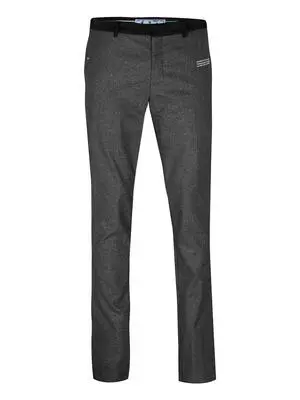 Off-White Slim-fit Casual Trousers - Black