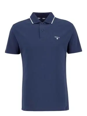 Barbour Hackney Tailored Short-sleeved Polo Shirt - Navy