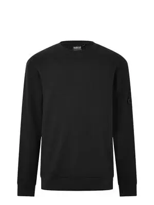 Barbour Curve Crew Sweatshirt - Black