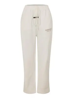 Fear Of God Emblem Patch Drawstring Sweatpants - White