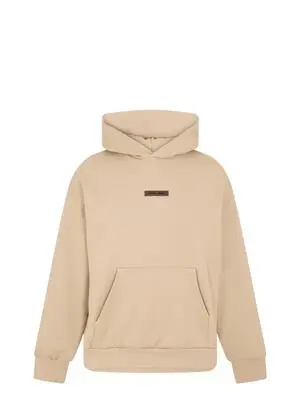 Fear Of God Logo Hooded Sweatshirt - Nude