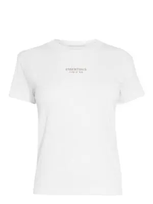 Fear Of God Crew Neck Logo T-shirt - White