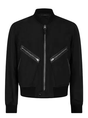 TOM FORD Tom Ford Poplin Bomber Jacket