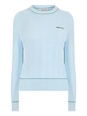 ALEXANDER MCQUEEN Alexander McQueen Crew Neck Knit Sweater