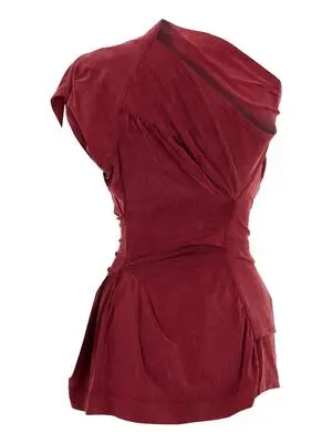 VIVIENNE WESTWOOD Vivienne Westwood Asymmetrical Draped Top