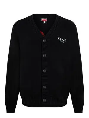 Kenzo Boke Flower Cardigan - Black