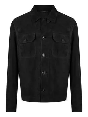 TOM FORD Western Suede Overshirt