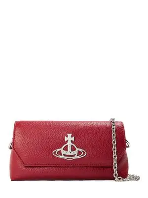 VIVIENNE WESTWOOD Saturn Shoulder Bag - Red