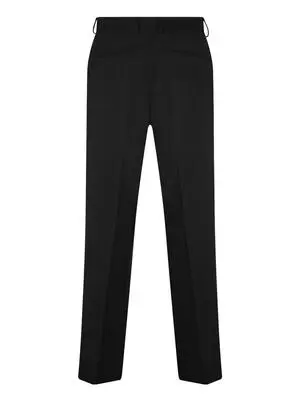 Fendi Straight Leg Tailored Trousers - Black