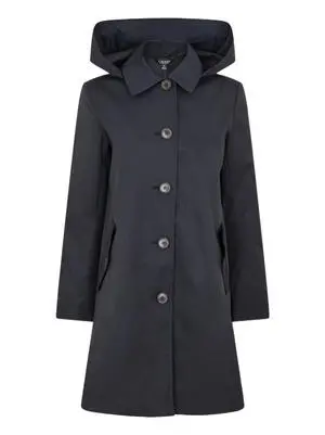 Ralph Lauren Leather Trench Coat - Black