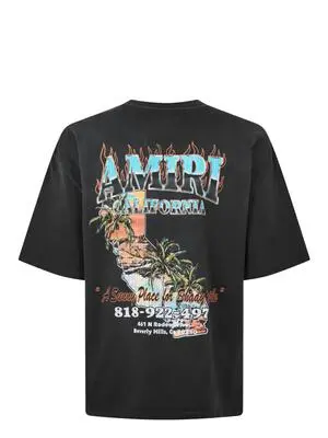 Amiri Sunny Os Tee - Black