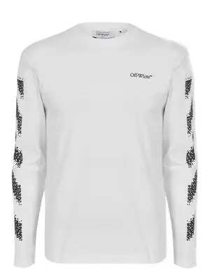 Off-White Logo Long-sleeve T-shirt - White